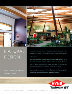 Hyne Tasbeam creates a warmth & ambience to meet specified design ...