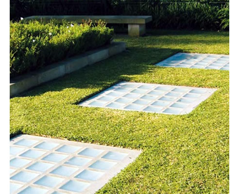 Trafficable Glass Block Paving | Obeco Glass Blocks