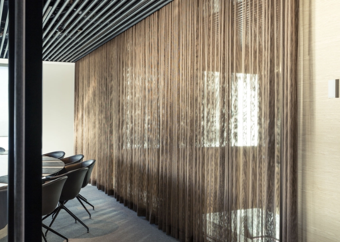 Window Treatment for Meeting Rooms by Solis