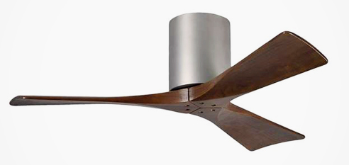 Hugger Ceiling Mounted Fan by Atlas Irene | Prestige Fans