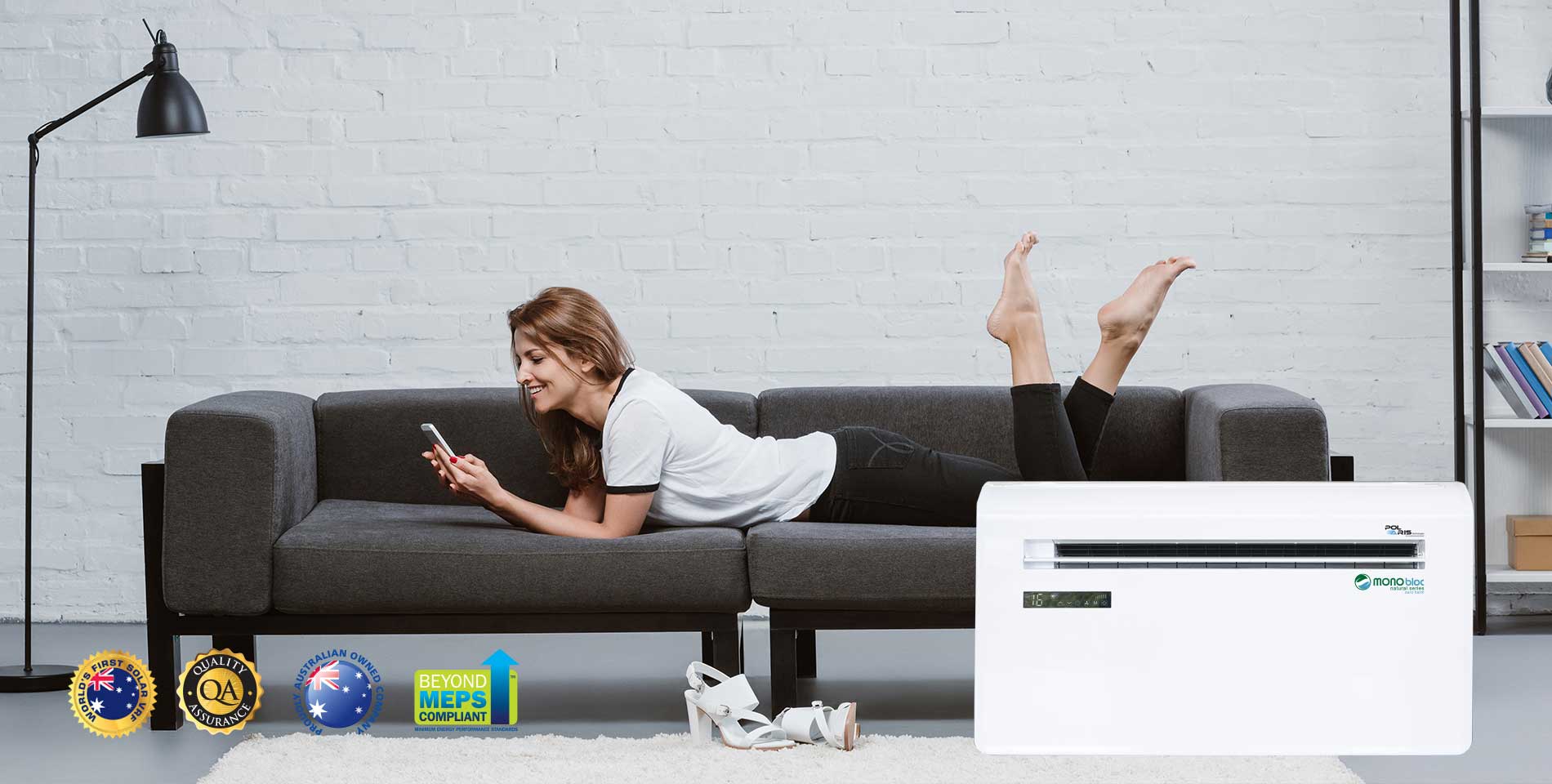 Inverter Double-Duct Air Conditioners with Natural Refrigerant