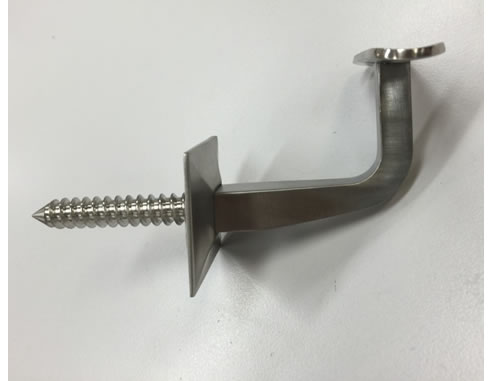 Hand Rail Bracket with Saddle Welded Coach Bolt | ECIA