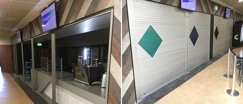 Secure Canteen Roller Shutters | Rollashield