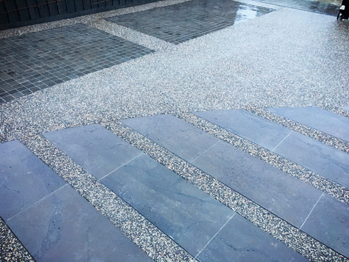 Residential Driveway Featuring Australian Bluestone | KHD