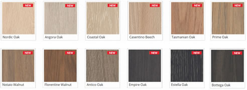 Tactile Woodgrain Laminate and Melamine Prints | Polytec