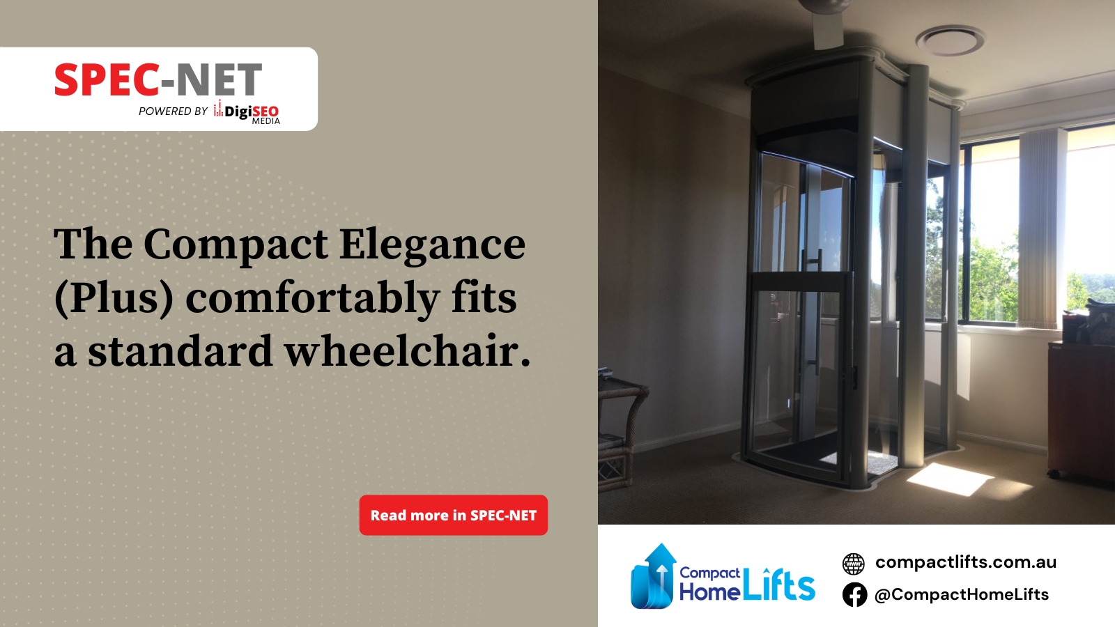 Home Lift for Wheelchair Users by Compact Home Lifts
