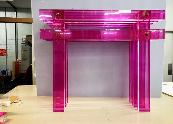 Custom Coloured Acrylic - Vibrant Edge Acrylic by Allplastics