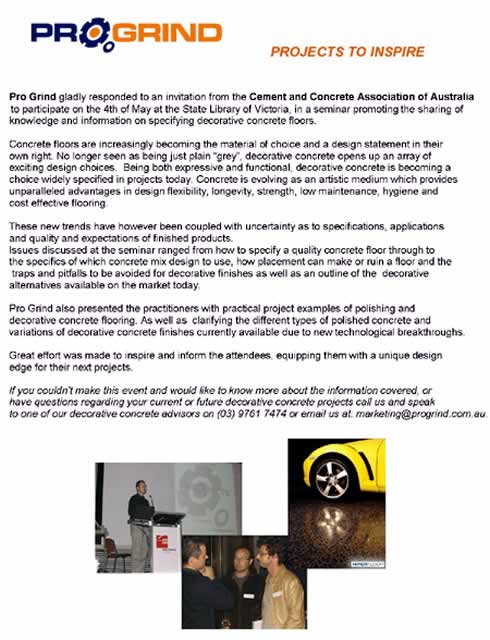 Pro Grind - Projects to inspire