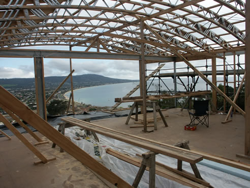 Curved Roof Trusses with PosiStrut, MiTek Australia Dandenong South VIC ...