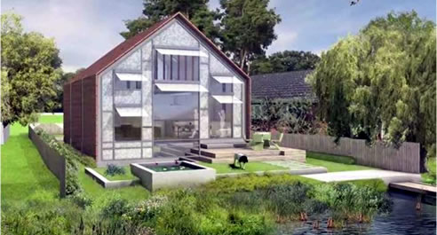 Waterproofing Amphibious House Everdure CALTITE | Cementaid