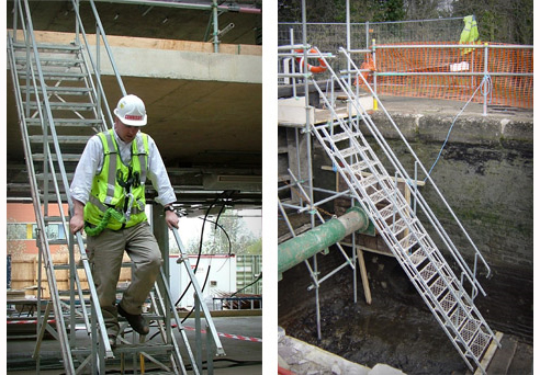 Temporary Stairway | Kerrect Group