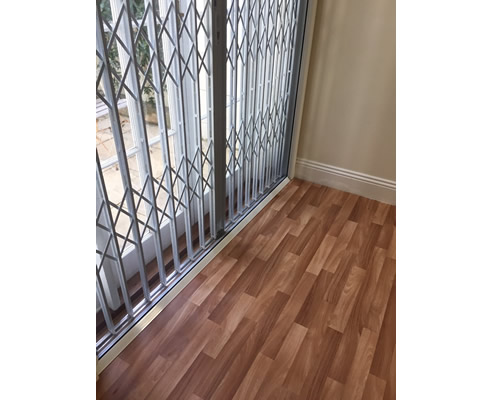 Retractable Concertina Security Insect Screens | Trellis Door Co