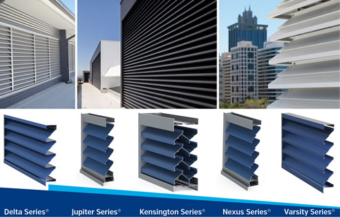 Architectural Two-Stage Louvres | Louvreclad