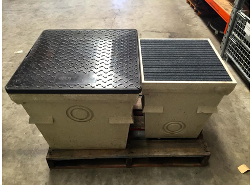 Polymer Concrete Pits with Matching Covers | EJ