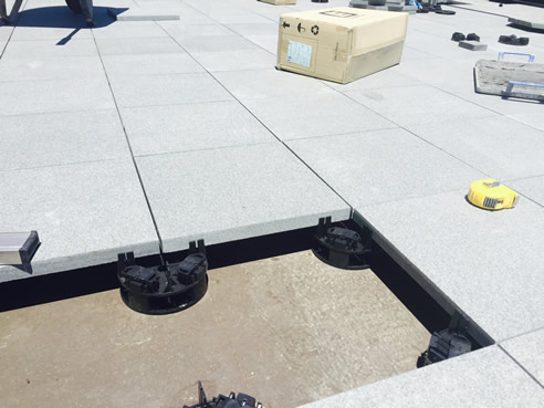 Paver Pod Support System | KHD Landscape Engineering