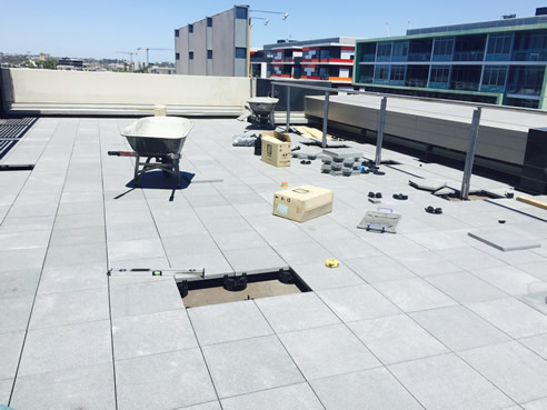 Paver Pod Support System | KHD Landscape Engineering