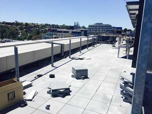 Paver Pod Support System | KHD Landscape Engineering