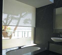 Helioscreen Roller Blinds give views and privacy