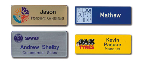 Creative Name Badges | Architectural Signs Sydney