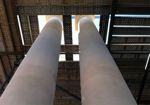 Concrete Column Installation | Clone Stone Australia