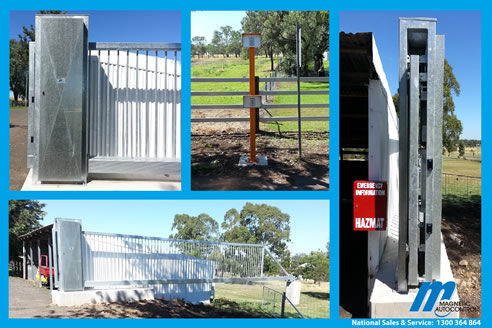 Vandal-Resistant Security Gate | Magnetic Automation