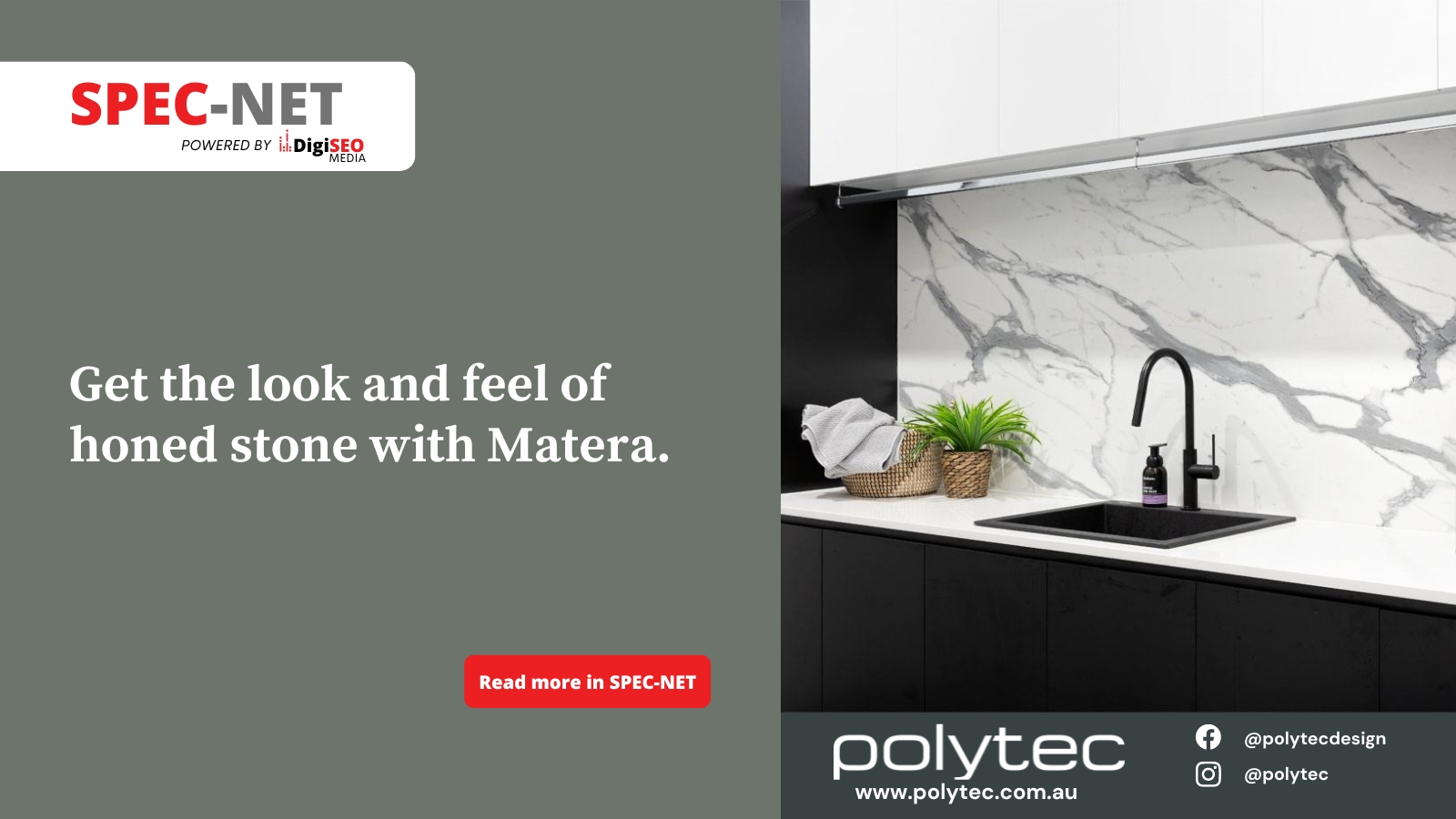 Super Matt Laminate Finish by polytec