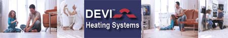 DEVI Floorheating takes CONTROL OF WINTER... FROM THE INSIDE