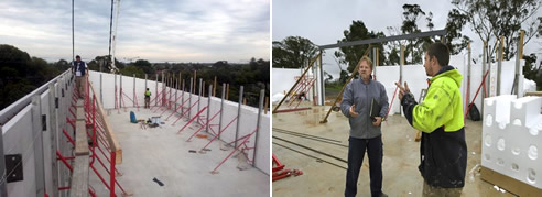 Bracing Insulated Concrete Formed Walls | Insulbrick ICF