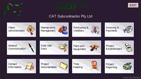 SubCAT CAT Software from CAT Group commercial administration systems