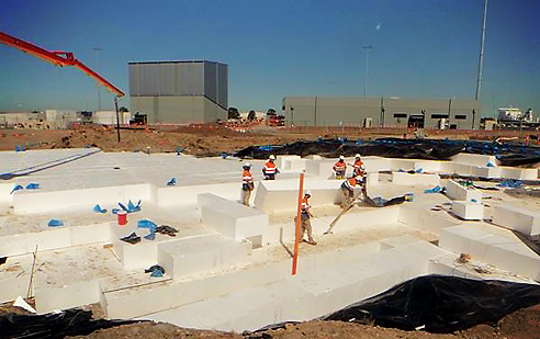 Foamex EPS Blocks Deliver Lightweight Fill Solution for Port