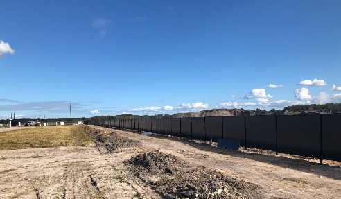 FlameTek Non-Combustible Fencing from Poly-Tek