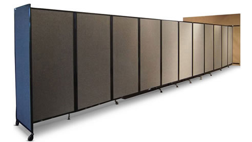 Wall-Mountable Portable Room Divider | Portable Partitions