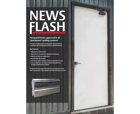 Speedpanel Walling Systems Approves Doors | Pyropanel