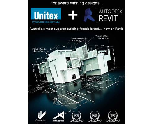 Unitex on Revit for Architectural Mouldings, Columns and Cladding