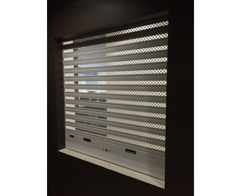 Roller Shutter with Ventilated Security Mesh | Rollashield