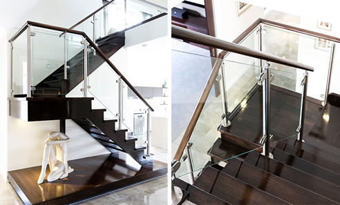 Modern U-Shaped Staircase | S&A Stairs