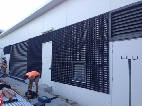 VersiWall for Geelong Hospital Redevelopment Supplied by KHD