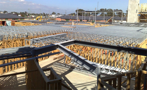 Galvanised Open Web Joists | Hunt Engineering