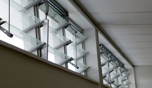 Automated High-Level Louvres from Unique Window Services