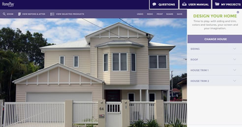 House Cladding Visualiser | Austech